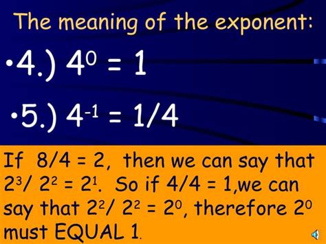 Exponents And Powers Ppt