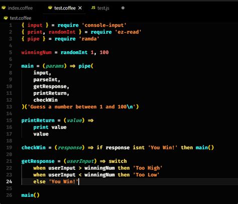 coffeescript teacher coffee tuts twitter