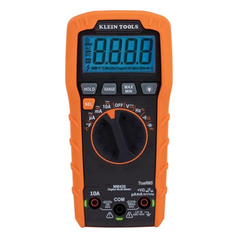 Klein Tools Trms Digital Multimeter Shop Testing And Measuring Instruments