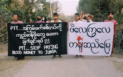 တန့်ဆည် ပင်မသပိတ် အင်အားစုများ ဦးဆောင်ကာ အကြမ်းဖက် စစ်တပ်၏ သွေးစွန်းငွေ