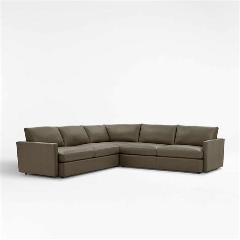L Shaped Sectionals And Corner Sofas Crate And Barrel