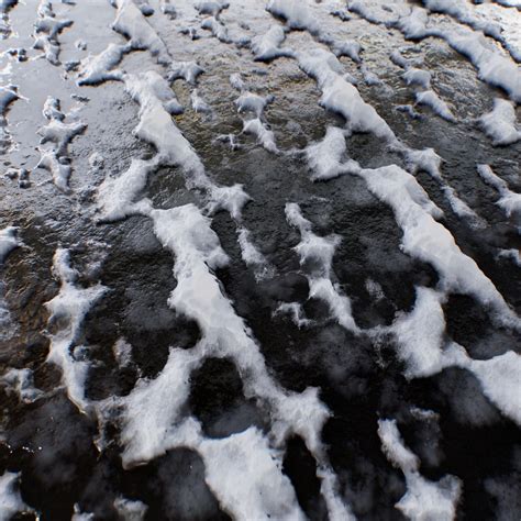 Melting Patchy Snow Texture 3186 Lotpixel