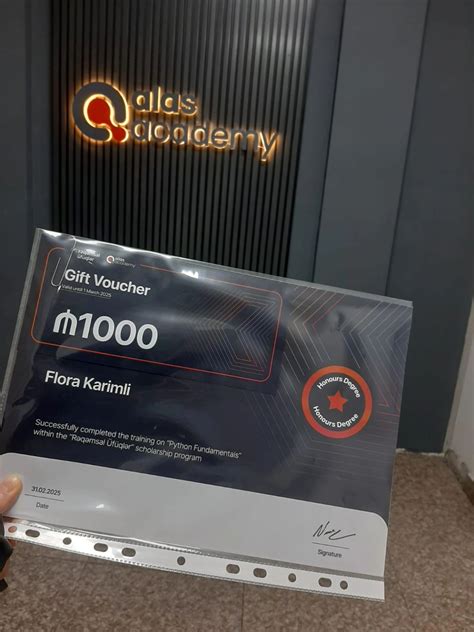 Python Programming Alasacademy Learningjourney Success Flora Karimli