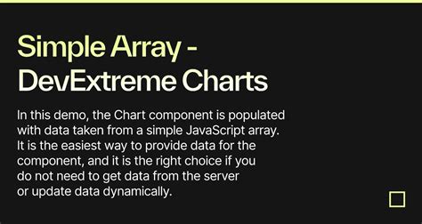 Simple Array Devextreme Charts Codesandbox