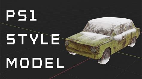 How You Can Create Ps1 Style Models Youtube