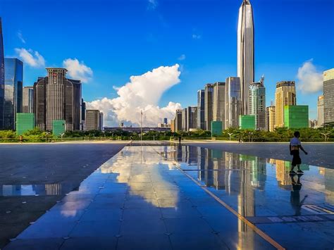深圳市民中心广场 掠影 中关村在线摄影论坛