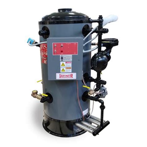Lattner 3hp Gas Steam Boiler He Miniature 3 Steamsaunabath