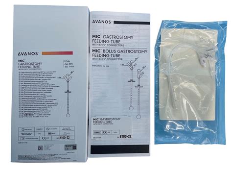 Avanos Mic Balloon Gastrostomy Feeding Tube With Enfit Medisa
