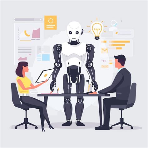 Premium Vector Robotic Process Automation