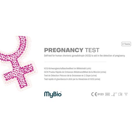 Pregnancy Test Mybio Self Test Pregnancy Test Mybio Self Test