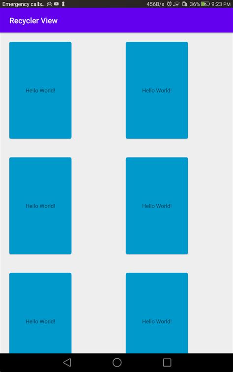 Android How To Center Recyclerview With Gridlayout Spancount 2