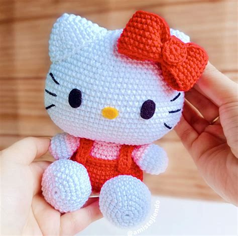 Crea Tu Propia Hello Kitty Amigurumi Patrón Gratuito Y Fácil Crochet
