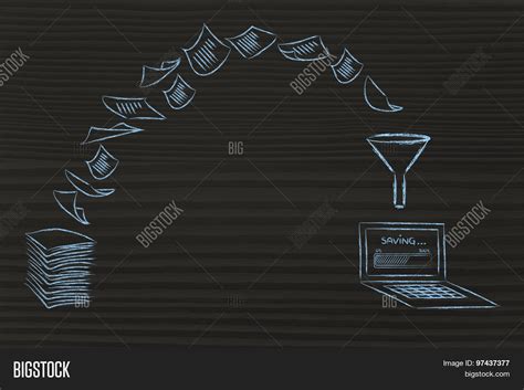 Paperless Office Image And Photo Free Trial Bigstock