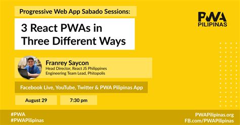 Pwa Pilipinas Pwa Pilipinas Anniversary Month Happens