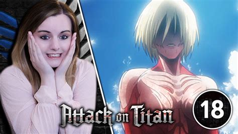 Sexy Lady Please Step On Me Attack On Titan Episode 18 Reaction