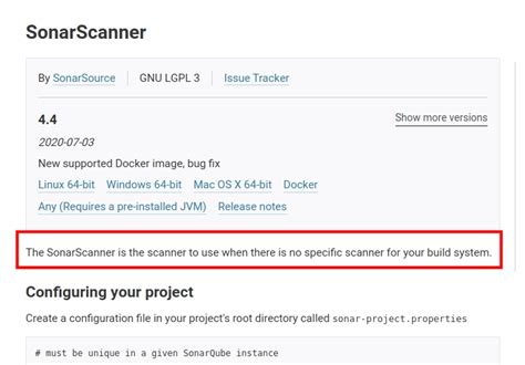 Scanner Only Scan One Directory SonarQube Server Community Build Sonar Community
