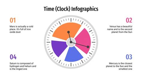 Time Clock Infographics For Google Slides PowerPoint