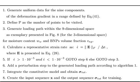 Table 1 From A Machine Learning Based Viscoelastic Viscoplastic Model