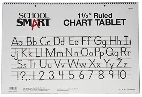 Chart Tablet Pocket Of Preschool