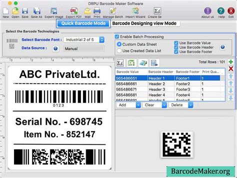 Free Barcode Maker Download And Review