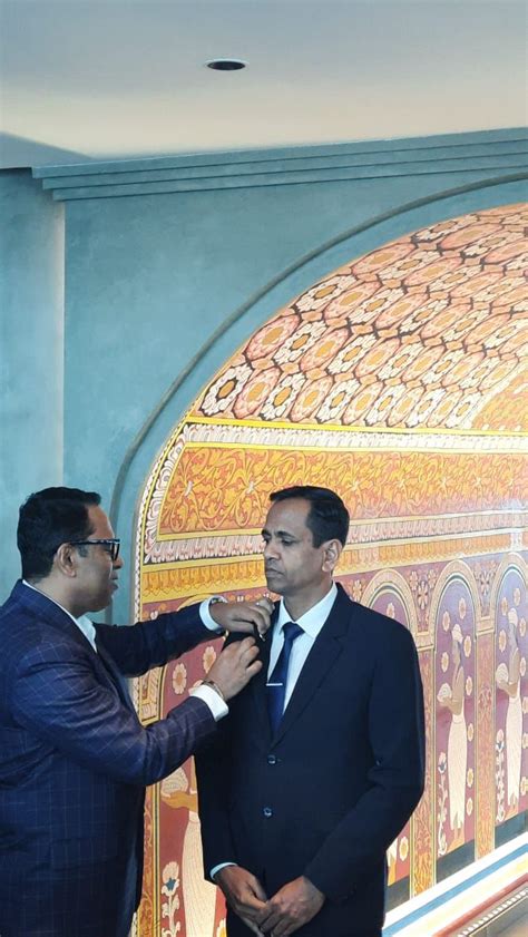 Sofia Colombo City Hotel Hods Batch Pinning Ceremony Narada Jayasinghe