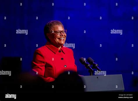 Los Angeles Calif Usa 17th Oct 2022 Congresswoman Karen Bass