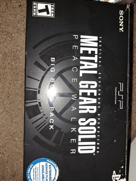 Im A Huge Mgs Fan And I Recently Got The Peace Walker Psp Rpsp