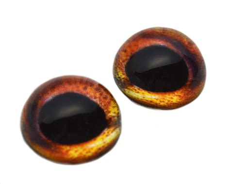 High Domed Roach Glass Fish Eyes Handmade Glass Eyes