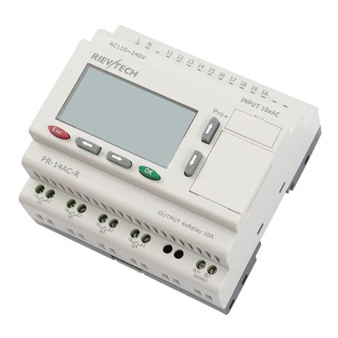 China Factory Price Programmable Logic Controller Plc Programmable Relay Pr 14ac R China