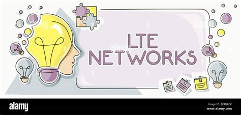 Text Sign Showing Lte Networks Business Overview Fastest Network Connection Available For