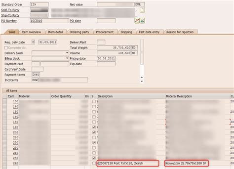Sd Sales And Billing 2019 Alternative Product Description In Sales Order Item” Improvement