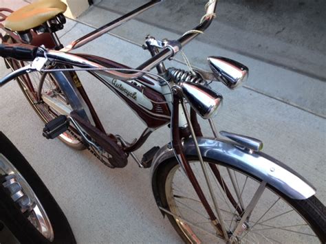 1941 Schwinn Autocycle Cantilever Daves Vintage Bicycles