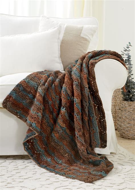 Climbing Cluster Afghan Premier Yarns