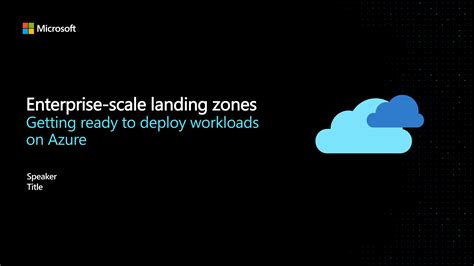 Overview Of Enterprise Scale Landing Zones Using Cloud Adoption Framework Ready Methodology Pptx
