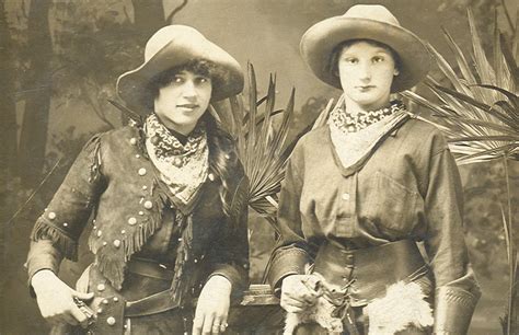 Wild West Cowgirls Ready For A Fight Guns Drawn Photograph Flickr