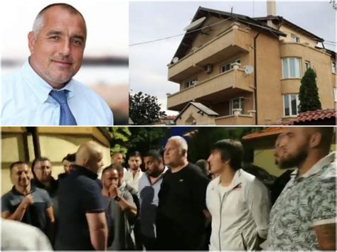 ИЗВЪНРЕДНО В ПИК ВМРО пред къщата на Борисов в Банкя стигна се до сблъсъци ВИДЕО