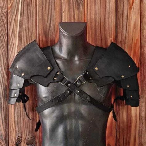 Leather Shoulder Armor Patterns Beaufort Breastplate With Pauldrons