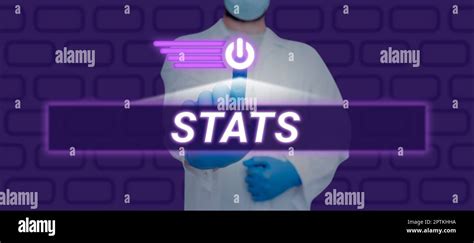 Inspiration Showing Sign Stats Concept Meaning Practice Or Science Of