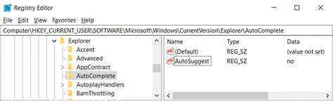 Disable File Explorer Address Bar Path History Windows 10 Forums