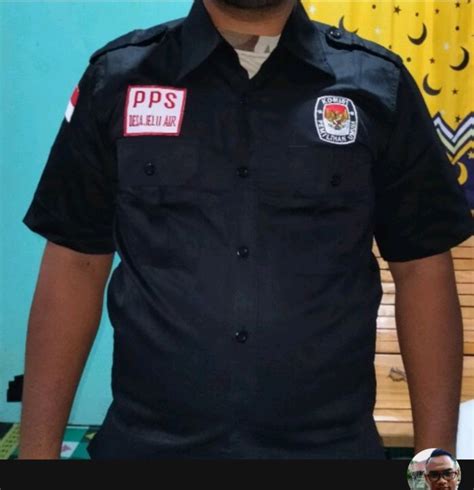 Kemeja Kpu Seragam Kpu Hitam Kemeja Pps Lazada Indonesia