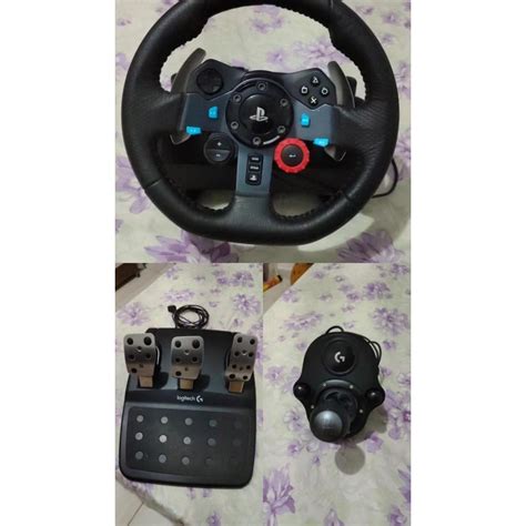 Volante Logtech G29 Com Cambio Shopee Brasil