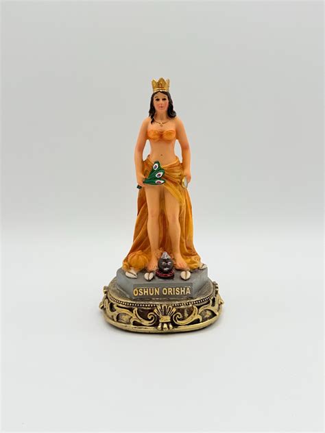 Oshun Statue 6 Orisha Of Love And Prosperity Etsy