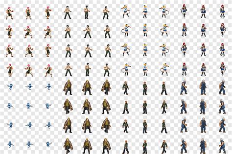 Rpg Maker Mv Character Sprite Template
