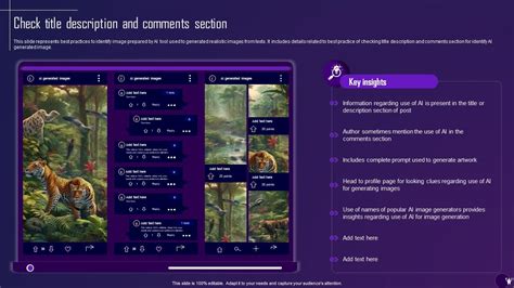 Check Title Description And Comments Section Comprehensive Guide On Ai Text Generator Ai Ss Ppt