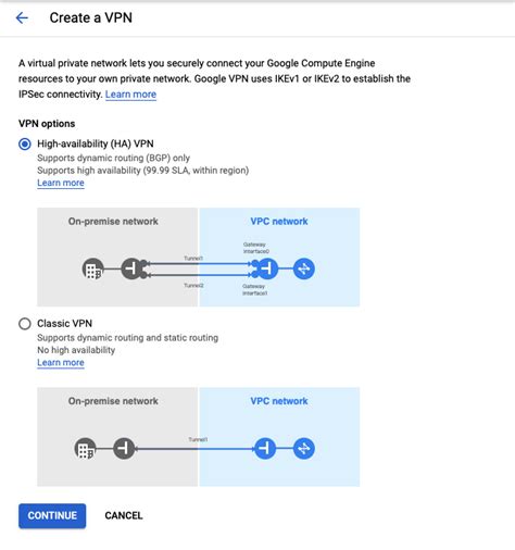 Gcp How To Create Ha Vpn On Gcp