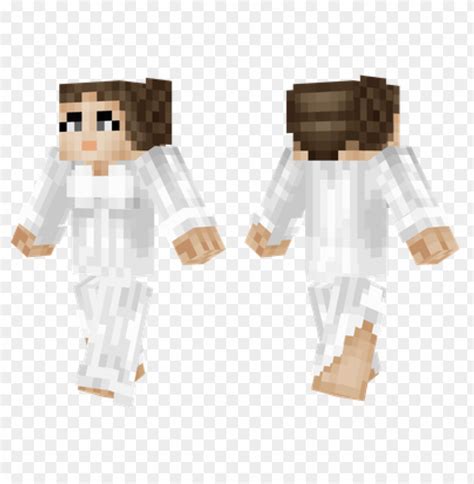 Free Download Hd Png Minecraft Skins Princess Leia Skin Png