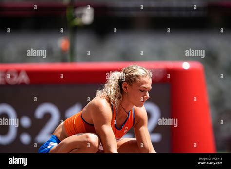 Lieke Klaver Participating In The Semi Final Of The 400 Meters Of The
