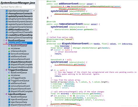 Android应用监听sensor获取的sensorevent对象android Sensor Event Ev Csdn博客