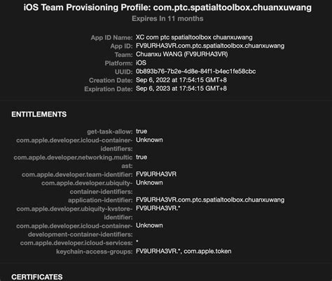 Provisioning Profile Doesn T Match Apple Developer Forums