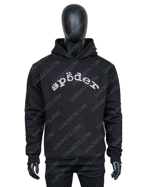 Sp5der Vvs Black Hoodie Free Shipping Ujackets